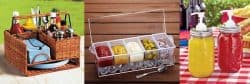 Best Condiment Holder, Caddy and Trays for Picnic Tables and Outdoor ...