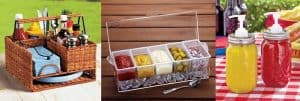 Best Condiment Holder, Caddy and Trays for Picnic Tables and Outdoor ...