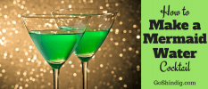 How to Make a Mermaid Water Cocktail Drink - Recipe, Mocktail and ...