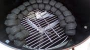 Snake Method on a Weber Kettle Charcoal Grill
