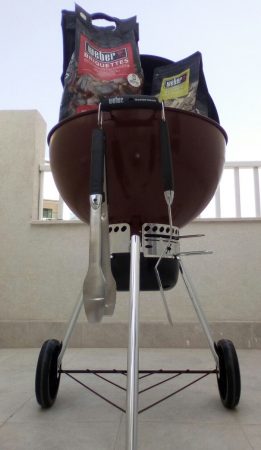 Snake Method on a Weber Kettle Charcoal Grill